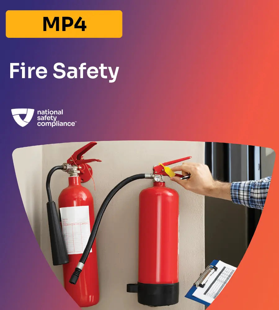 Fire Safety Training Course Video Kit | OSHA Safety Training | MP4