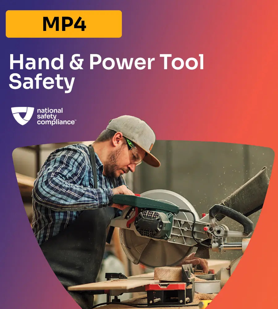 Hand & Power Tool Safety MP4 (English & Spanish)