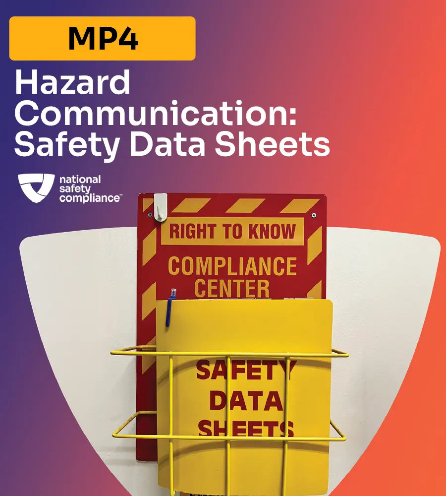 Hazcom Safety Data Sheets MP4 (English & Spanish)